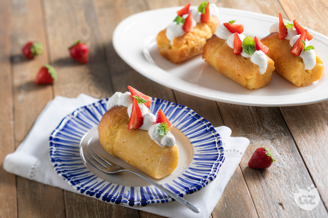 Babá al ron - Recetas italianas de GialloZafferano