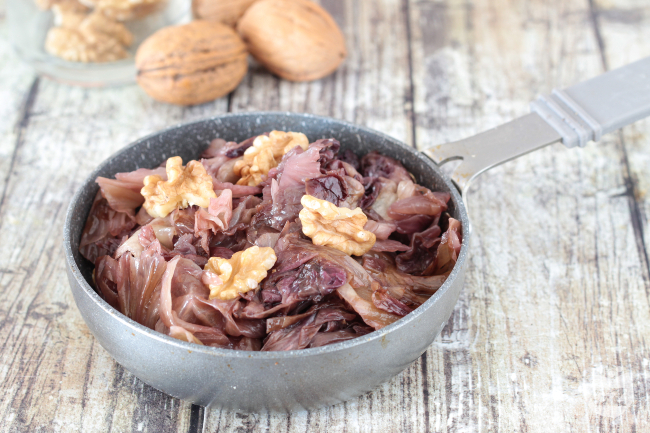 Radicchio en sartén - Recetas italianas de GialloZafferano