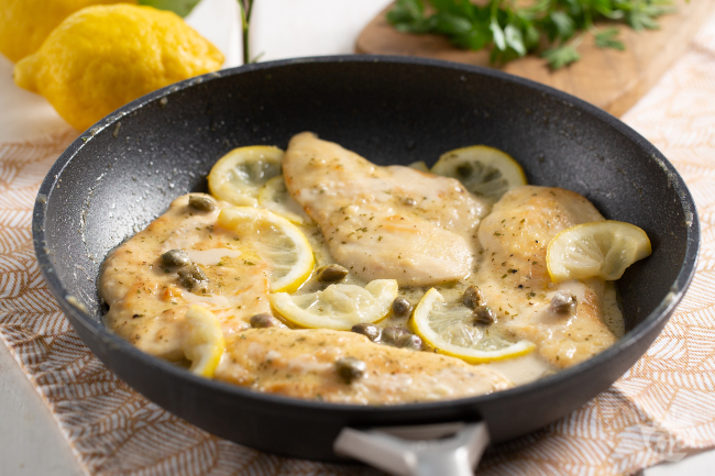 Piccata de pollo - Recetas italianas de GialloZafferano