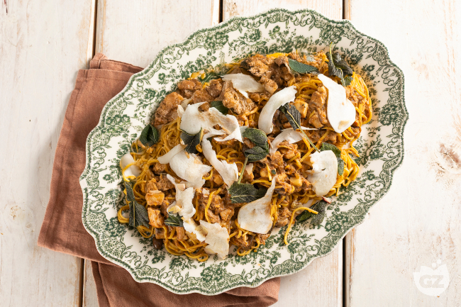 Tagliolini con ragú de conejo y setas - Recetas italianas de ...