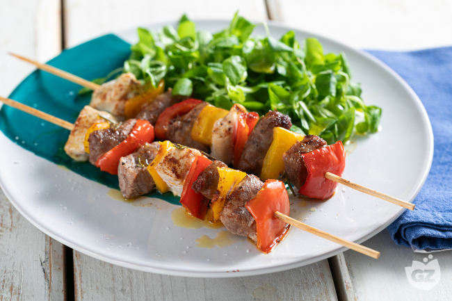 Brochetas al horno - Recetas italianas de GialloZafferano