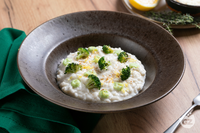 Risotto con brócoli y queso pecorino - Recetas italianas de GialloZafferano