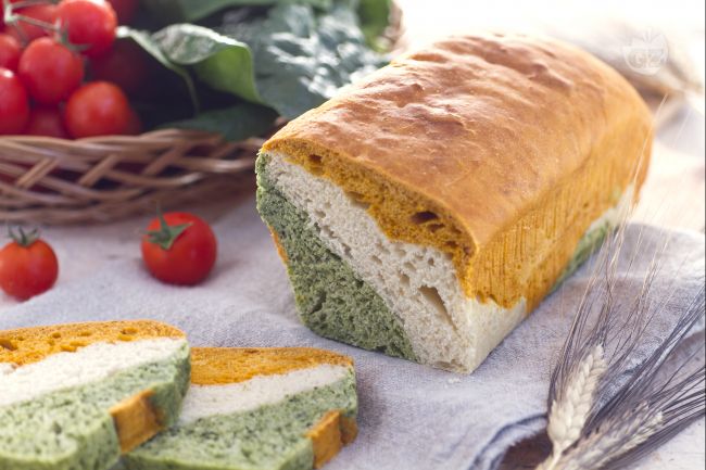 Pan tricolor - Recetas italianas de GialloZafferano